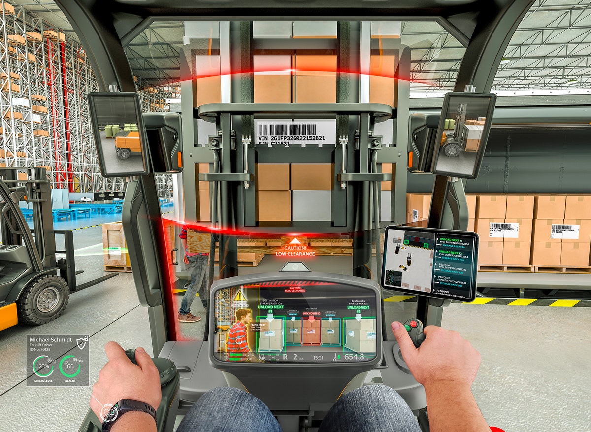 Forklift Trucks Drive Efficiently, Safely, Reliably and Smoothly into ...