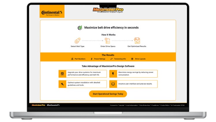Design Software CONTI® Maximizer Pro